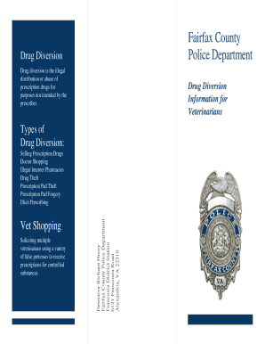 Fillable Online Drug diversion is the illegal Fax Email Print - pdfFiller