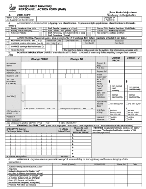 Prior Period Adjustment Doc Template | pdfFiller