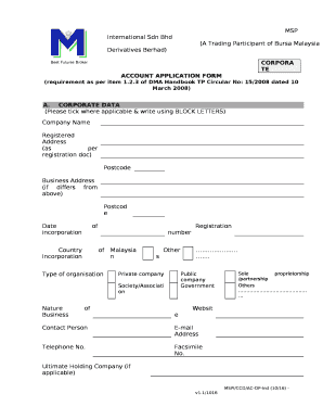 (Please tick where applicable & write using BLOCK LETTERS) Doc Template ...