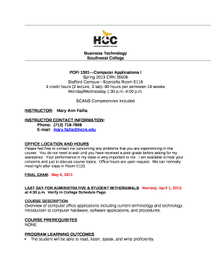 Stafford CampusScarcella Room E116 Doc Template | pdfFiller