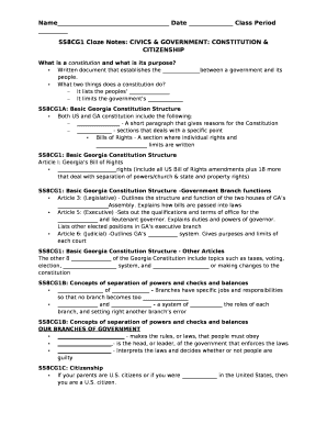 general assembly cloze notes 2 Doc Template | pdfFiller