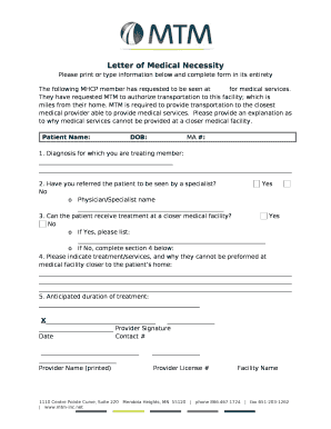 The following MHCP member has requested to be seen atfor medical ...