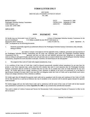 LETTER ONLY Doc Template | pdfFiller