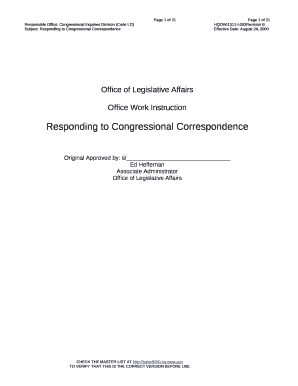 Original Approved by: s/ - nodis3 gsfc nasa Doc Template | pdfFiller