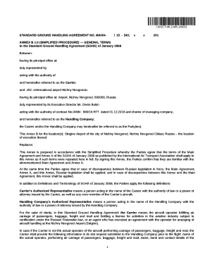 0 (Simplified Procedure) General Terms Doc Template | pdfFiller