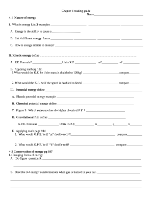 Chapter 4 reading guide Doc Template | pdfFiller