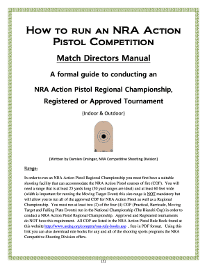 Fillable Online How to run an NRA Action Fax Email Print - pdfFiller