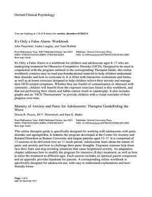 Fillable Online Panic Diary Instructions Fax Email Print - pdfFiller