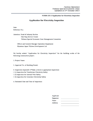 -ID1-3 Application for Inspection Doc Template | pdfFiller