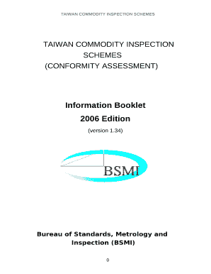 Inspection (BSMI) Doc Template | pdfFiller