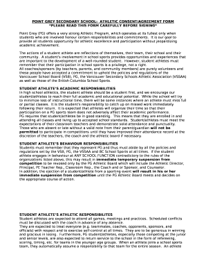 Point Grey Secondary - Vancouver School Board Doc Template | pdfFiller