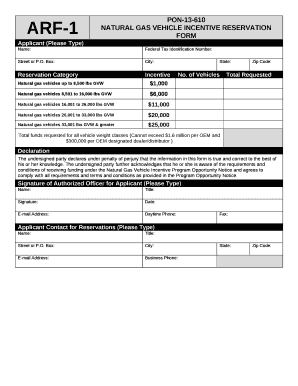 ARF-1 Doc Template | pdfFiller