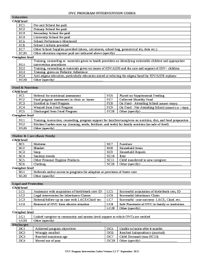 Child level Doc Template | pdfFiller