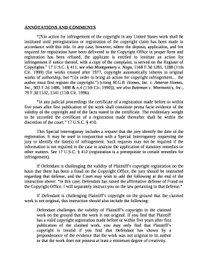 ANNOTATIONS AND COMMENTS Doc Template | pdfFiller