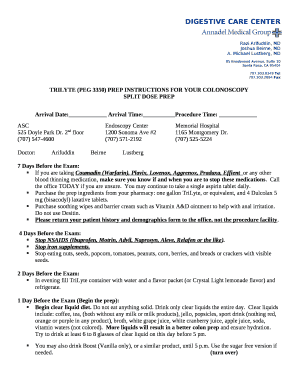 Split Prep PLEASE READ ALL INSTRUCTIONS ON THE ... Doc Template | pdfFiller