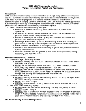 About LEAP Doc Template | pdfFiller