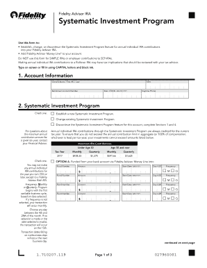 Fillable Online Fidelity Advisor IRA Fax Email Print - pdfFiller