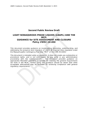 Second Public Review Draft Doc Template | pdfFiller