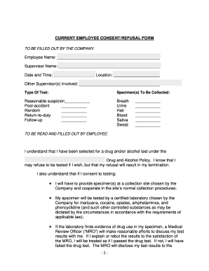 Refusal To Work Form - Fill Online, Printable, Fillable, Blank | pdfFiller