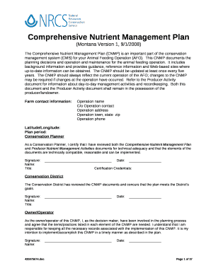 The Comprehensive Nutrient Management Plan (CNMP) is an important part ...
