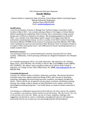 sarah mehta Doc Template | pdfFiller