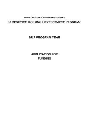 Supportive Housing Development Program Doc Template | pdfFiller