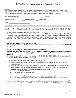 To provide people who are literally homeless a path into shelter (Front ...