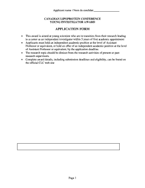 Fillable Online Applicant name / Nom du candidat: Fax Email Print ...