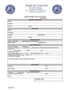 PROPOSED SIGN Doc Template | pdfFiller