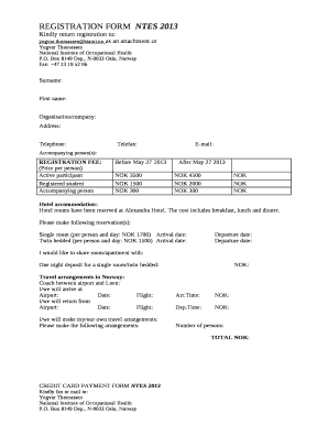 Kindly return registration to: Doc Template | pdfFiller