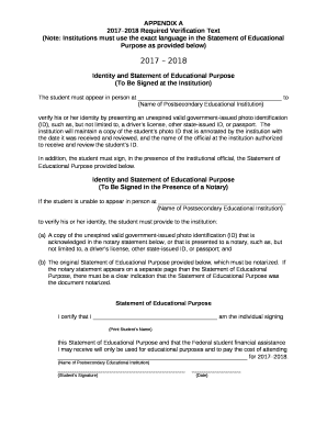 verify his or her identity by presenting an unexpired valid government ...