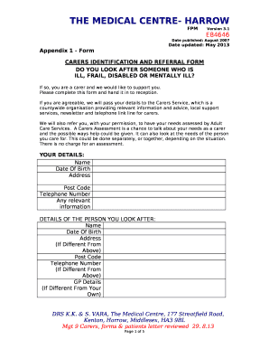 appendix 1 Doc Template | pdfFiller