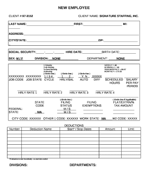 CLIENT #:97-3152CLIENT NAME: SIGNATURE STAFFING, INC Doc Template ...