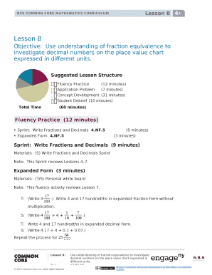 Objective:Use understanding of fraction equivalence to investigate ...