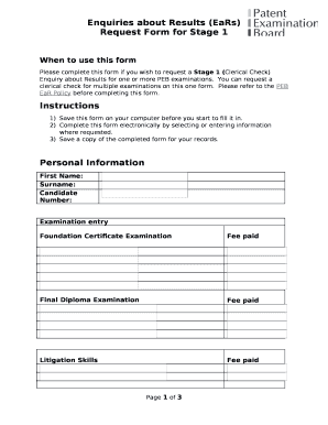 Enquiry Form Template Word | pdfFiller