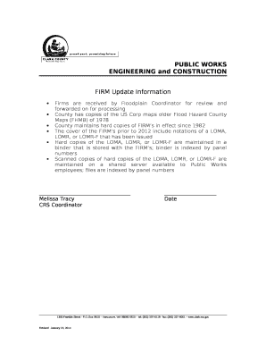 FIRM Update Ination - ftp8 clark wa Doc Template | pdfFiller