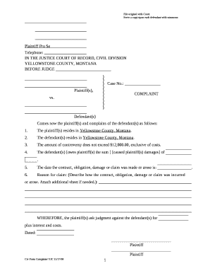 BEFORE JUDGE Doc Template | pdfFiller