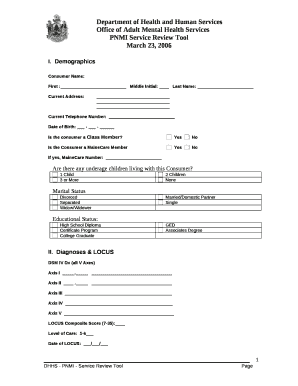 First :Middle Initial: Last Name: Doc Template | pdfFiller