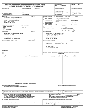 SECTION B - CONTINUATION OF SF 1449 BLOCKS45 Doc Template | pdfFiller