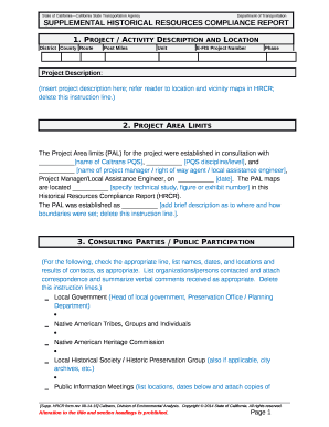The Project Area limits (PAL) for the project were established in ...