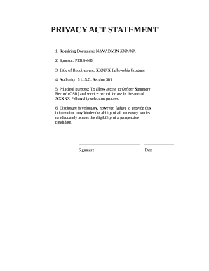 Requiring Document: NAVADMIN XXX/XX Doc Template | pdfFiller