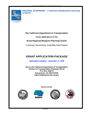 REGIONAL BLUEPRINTS a Caltrans collaborative planning program Doc ...