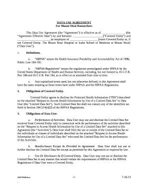 For Mount Sinai Researchers Doc Template | pdfFiller