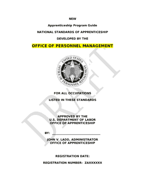 Apprenticeship Program Guide Doc Template | pdfFiller
