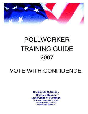 VOTE WITH CONFIDENCE template Doc Template | pdfFiller