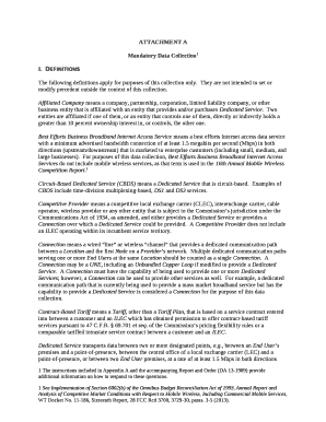 Mandatory Data Collection1 Doc Template | pdfFiller