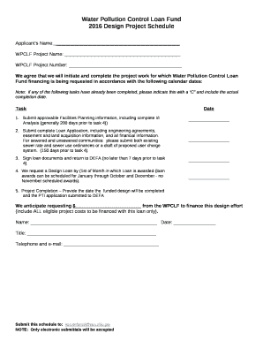 WPCLF Project Number: - epa ohio Doc Template | pdfFiller
