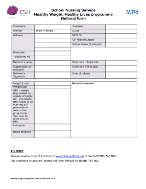 GP Name/Surgery Doc Template | pdfFiller