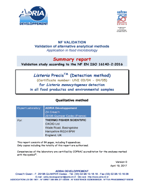 Fillable Online nf-validation afnor NF VALIDATION Fax Email Print - pdfFiller