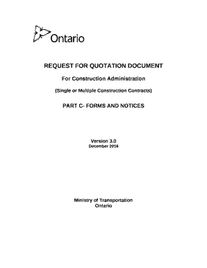 (Single or Multiple Construction Contracts) Doc Template | pdfFiller